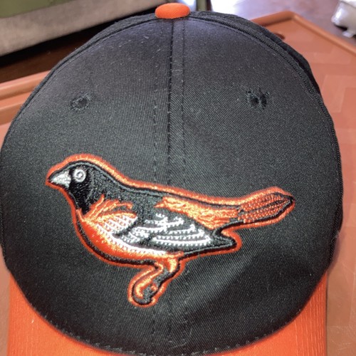 Baltimore Orioles Team MLB Baseball Cap Hat OSFM Orange Black Curve ...