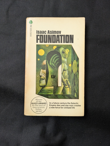 FOUNDATION (Book 1) Isaac Asimov • 1966 Avon Books Edition • Vintage ...