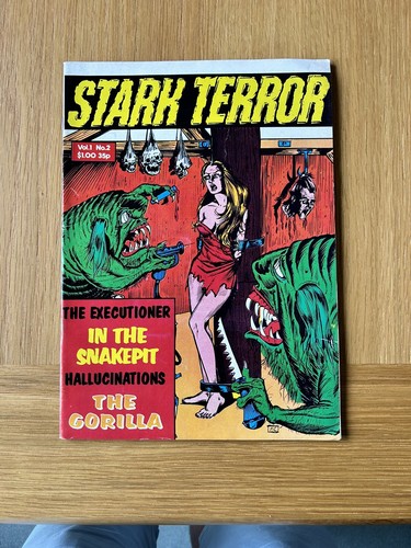 STARK TERROR #2 - Portman Distribution (Leicester) 1979 Vintage Comic ...