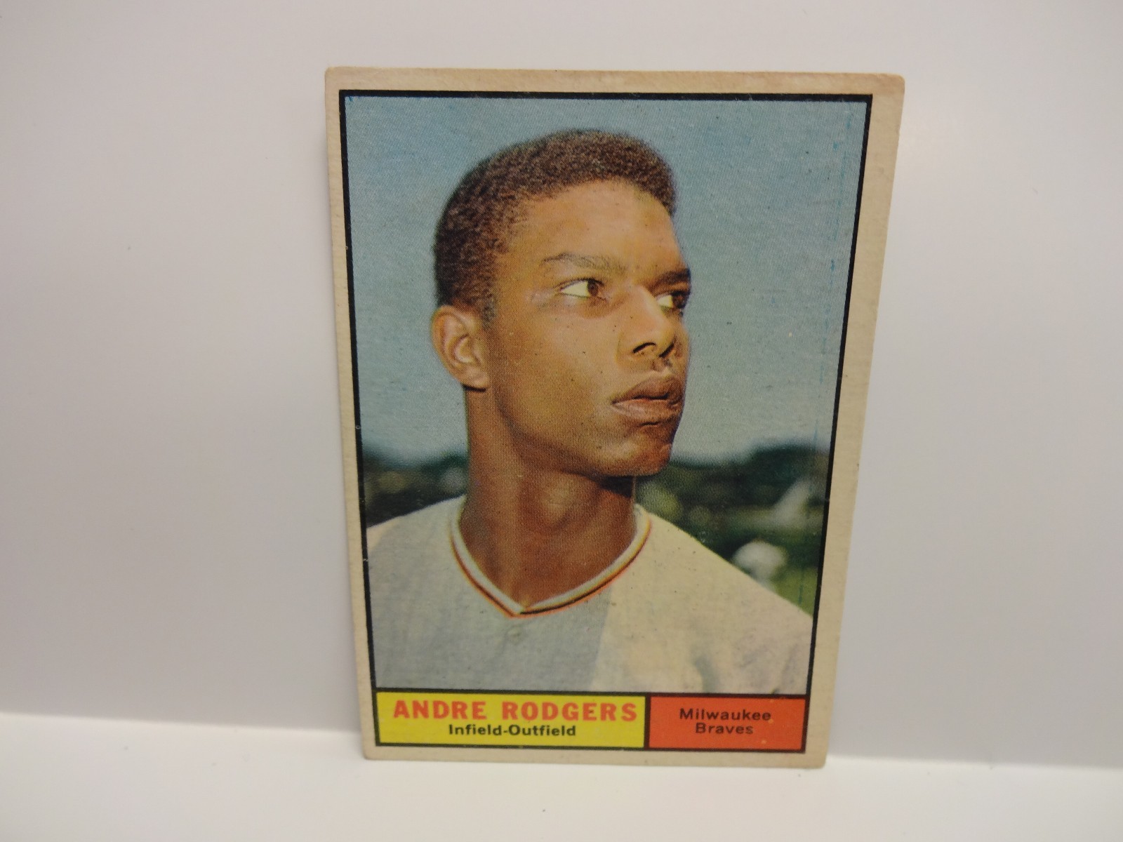 1961 Topps Baseball Andre Rodgers Milwaukee Braves Card #183 | eBay