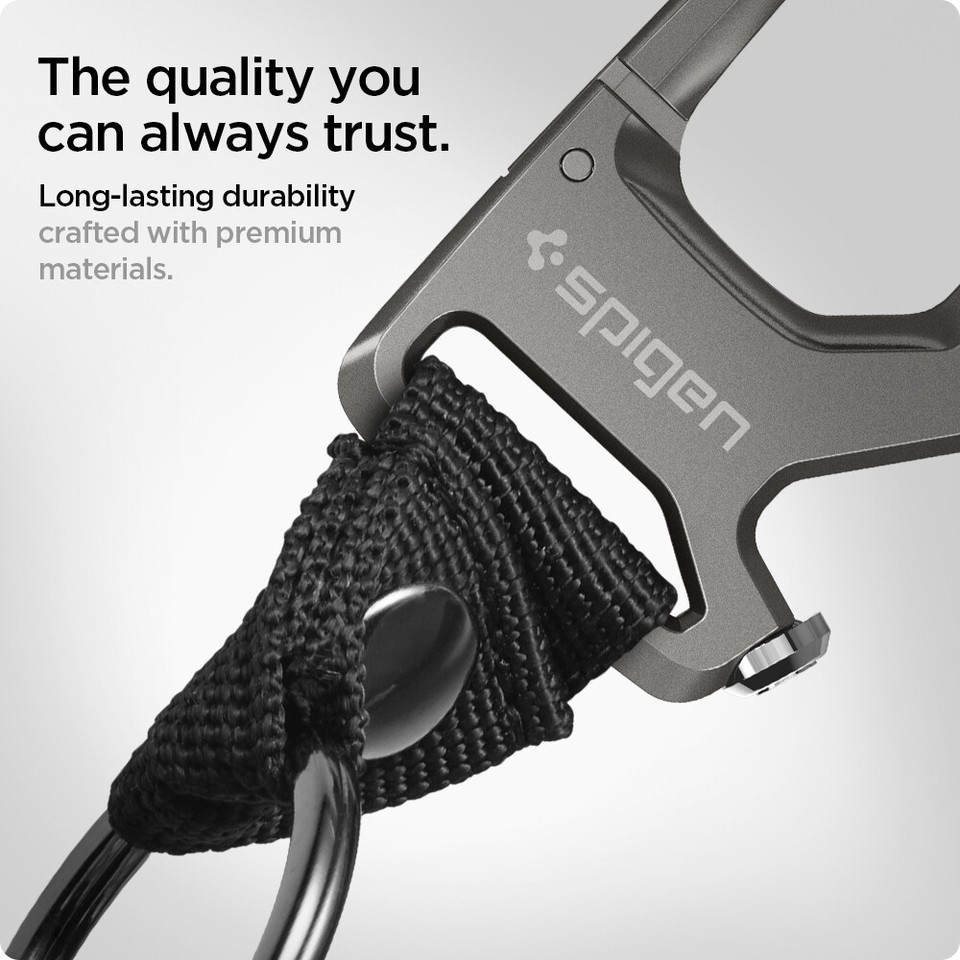 Carabiner Key Ringer Clip | Spigen Car Keychain Clip, Bottle Opener ...