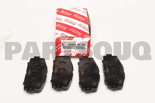 0446552180 Genuine Toyota PAD KIT, DISC BRAKE, FRONT 04465-52180 | eBay