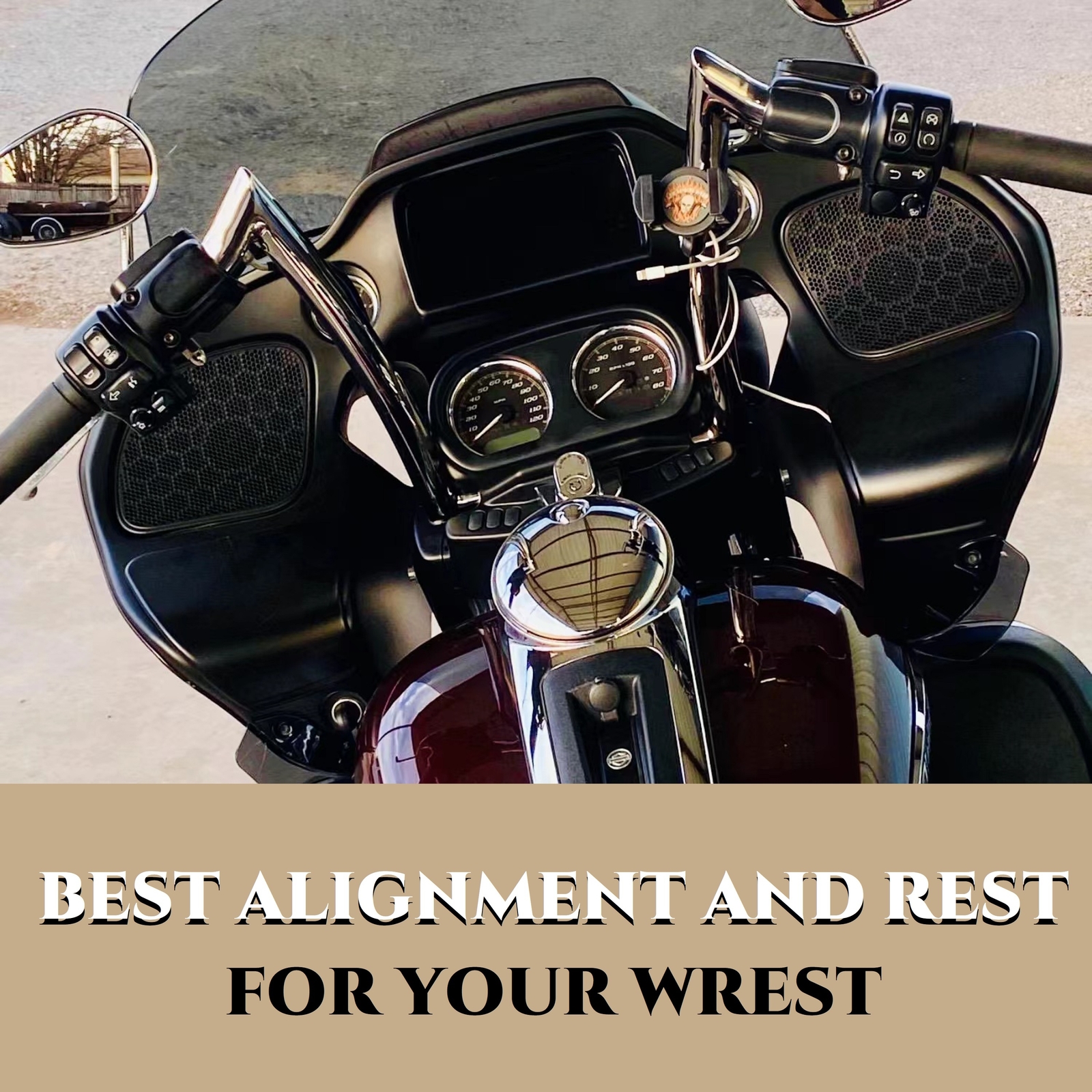 1.5" Handlebars For Harley for Touring Road Glide, RoadKing, Fatboy ...