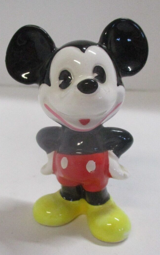 Vintage Disney Japan Ceramic Mickey Mouse Figurine | eBay