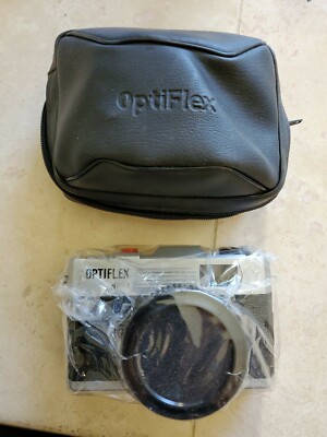 VINTAGE OPTIFLEX NF-1 CAMERA 5OMM LENS MADE IN TAIWAN NIB with zippered ...