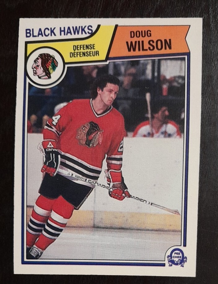 1983 O-Pee-Chee Doug Wilson Black Hawks #114 Hockey Card | eBay