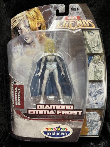 Hasbro Marvel Legends Diamond Emma Frost 2006 Toys R Us Exclusive MOC ...