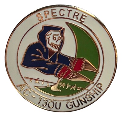 24 Pack Spectre AC-13OU Gunship Motorcycle Hat Cap Lapel Pin M-682 | eBay