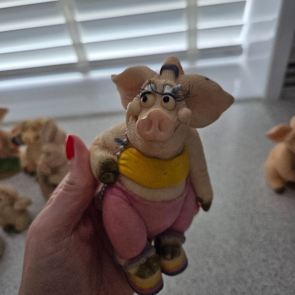 David Corbridge Piggin Pigs Collection, 1993 - 2005, Devil, Tired, Hand ...