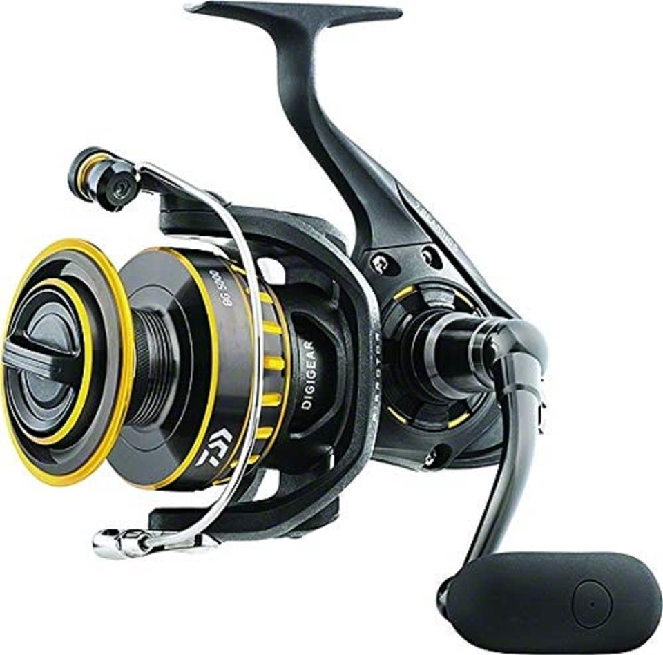 BG1500 BG Saltwater Spinning Reel, Black/Gold | eBay