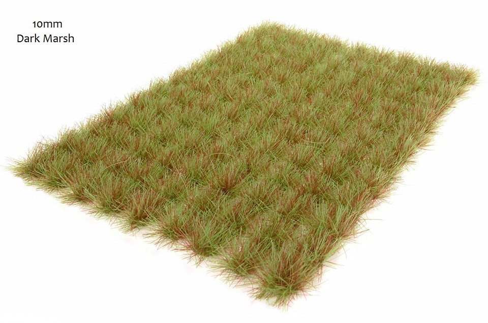 Static grass tufts self adhesive sheets - Model landscape scenery ...