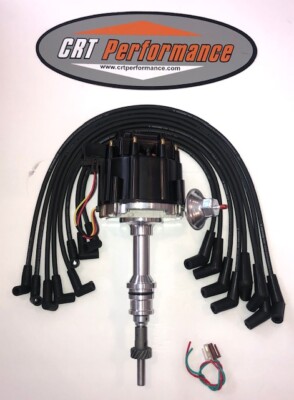 FORD 5.0L 302 EFI to Carb Conversion HEI Distributor BLACK + 8MM USA ...