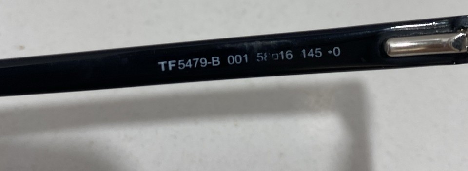 Tom Ford Frames, Italy Made, TF5479-B001, 58 16 145 | eBay