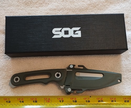 New SOG Tactical Knife, 8.25" long, full tang blade, Kydex sheath | eBay