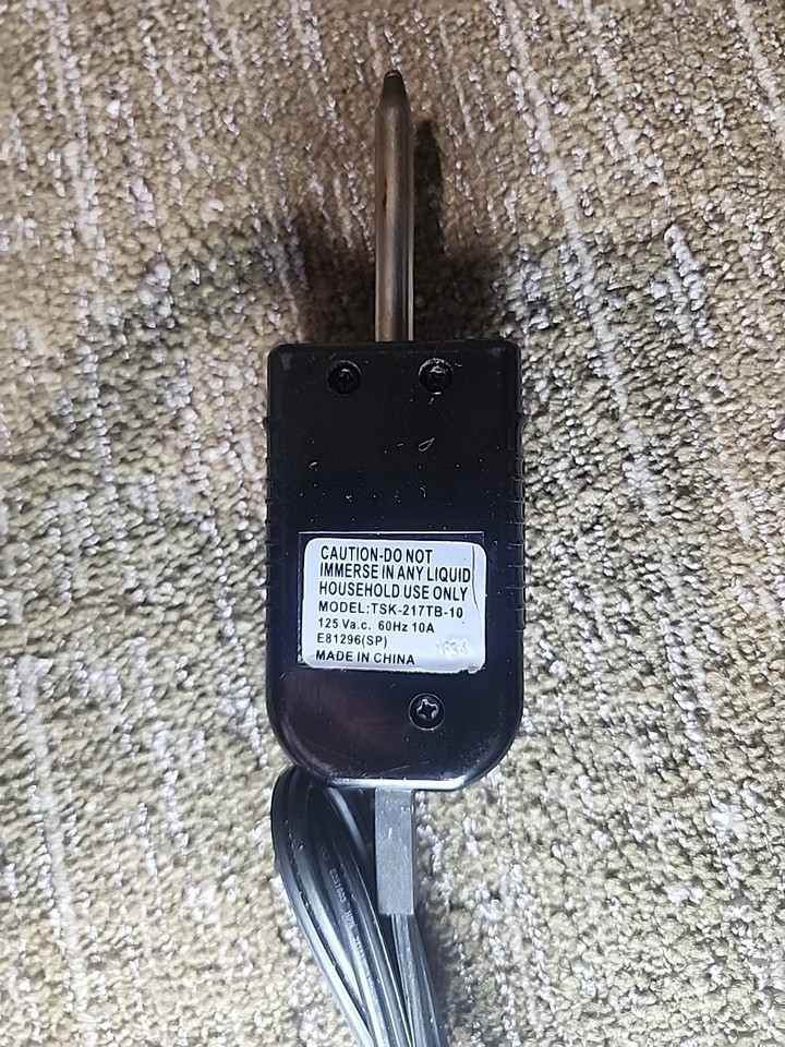Model TSK-217TB-10 Electric Skillet Heat Control Probe Power Cord | eBay