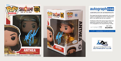 RACHEL ZEGLER AUTOGRAPH SIGNED SHAZAM ANTHEA FUNKO POP 1285 DC COMICS ...