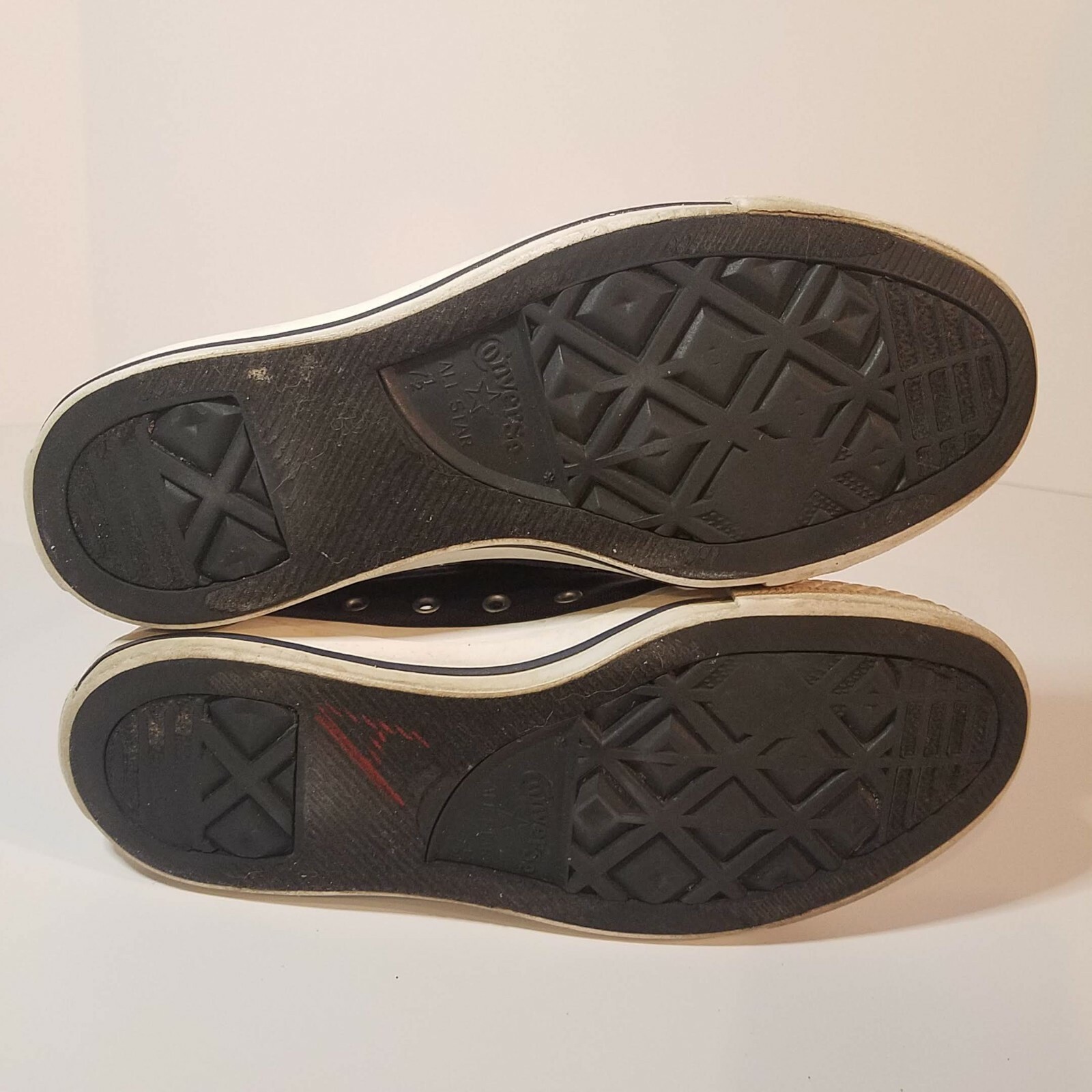 Rare, 4 Hole, Padded, Converse All Star, Chuck Taylor, Canvas High Top ...