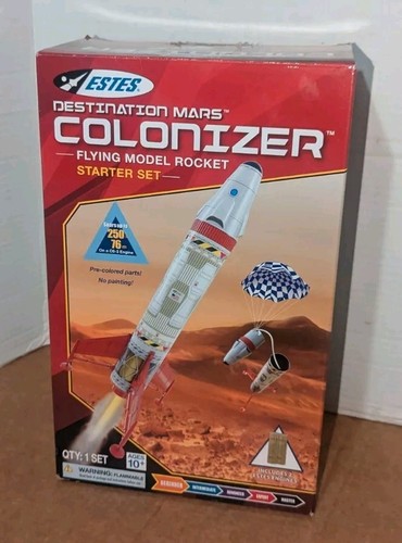 Estes Colonizer Model Rocket Starter Set, Beginner Skill Level - New No ...