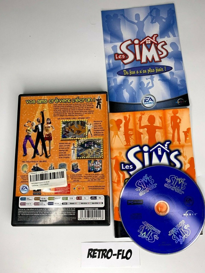 The Sims Superstar Expansion Pack - PC Game CD-ROM Complete In Box | eBay