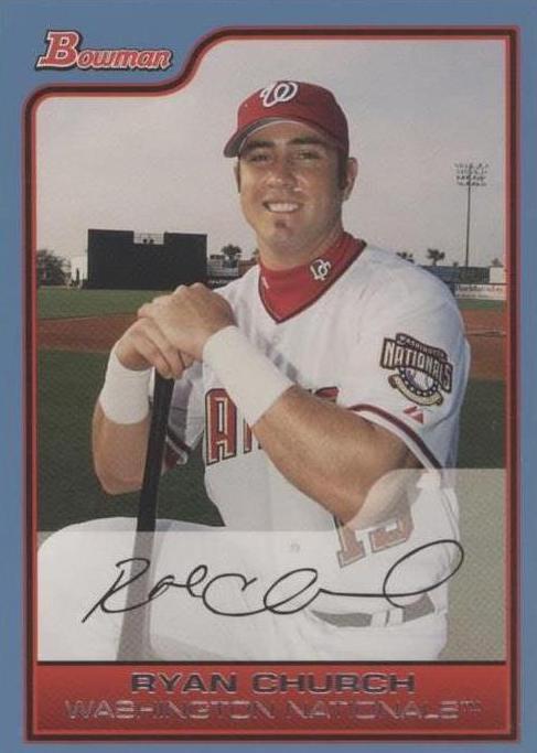 2006 Bowman - Ryan Church #71 Blue /500 for sale online | eBay