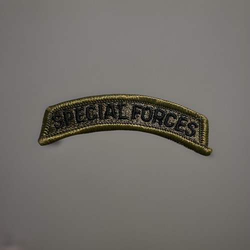 Vietnam War Era U.S Army Special Forces Tab Patch-Subdued OD Green Original | eBay