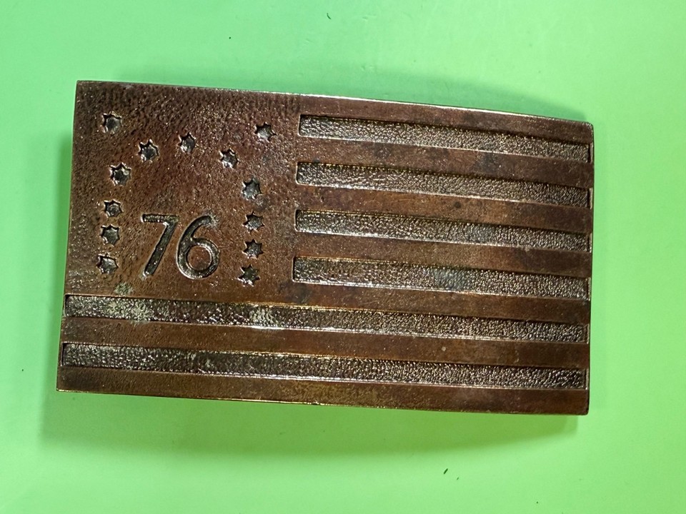 American Revolutionary War Battle of Bennington Flag 1975 James Lind ...