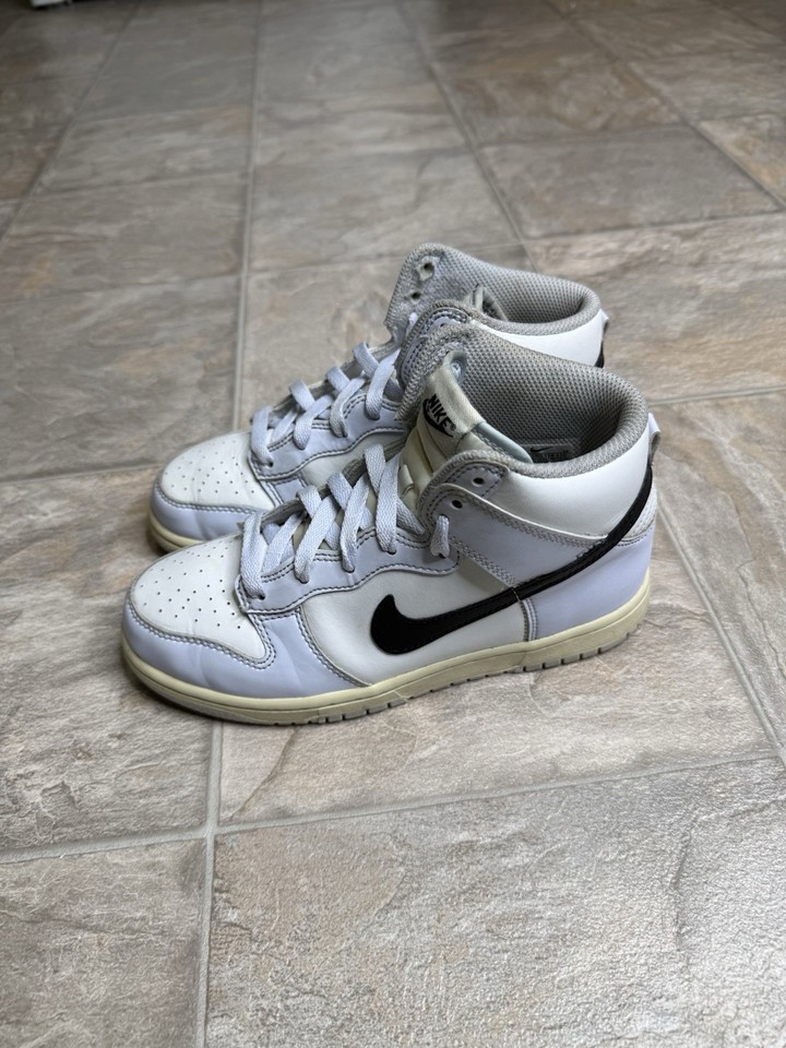 Nike Dunk High Football Grey Black PS Shoe Size 3Y Gray DD2314-110 ...
