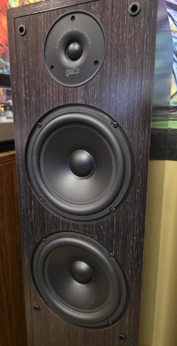 Pair Polk Audio R50 Tower Vintage Loudspeakers With Grills | eBay