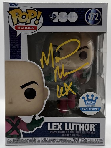 MICHAEL ROSENBAUM SIGNED LEX LUTHOR FUNKO POP - JSA COA | eBay