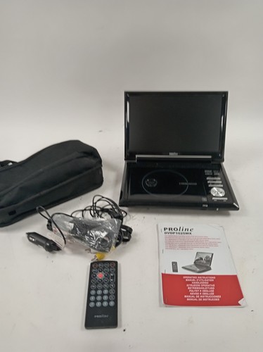 Proline Portable DVD Player DVDP1025WRX with Remote and Accessories ...