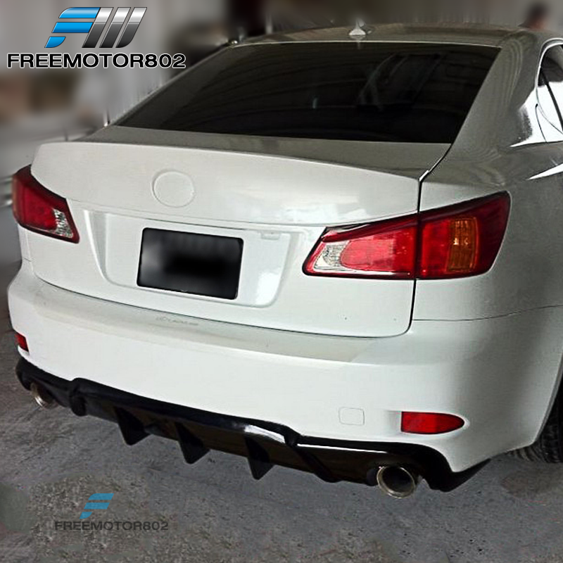 Fits 06-13 Lexus IS250 IS350 DMR Style Rear Bumper Lip Diffuser PP | eBay