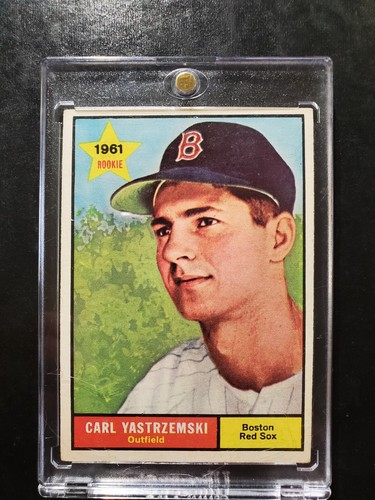 1961 Topps Baseball Carl Yastrzemski Star Rookie Card #287 | eBay