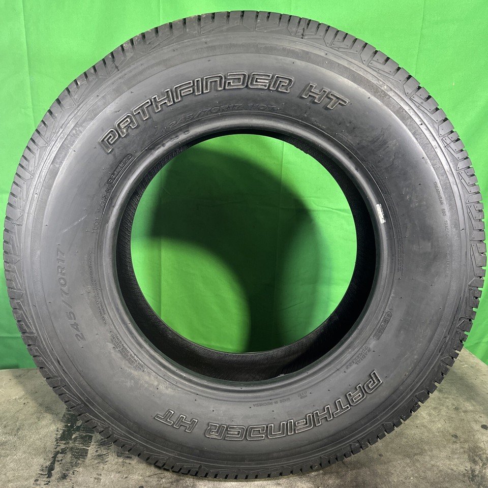 Set,Used-245/70R17 Pathfinder HT 110T 9/32 DOT 2524 | eBay