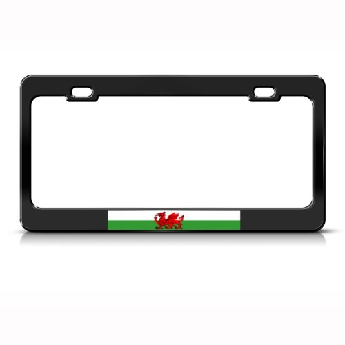 WALES FLAG RED DRAGON WELSH Metal License Plate Frame Tag Holder | eBay