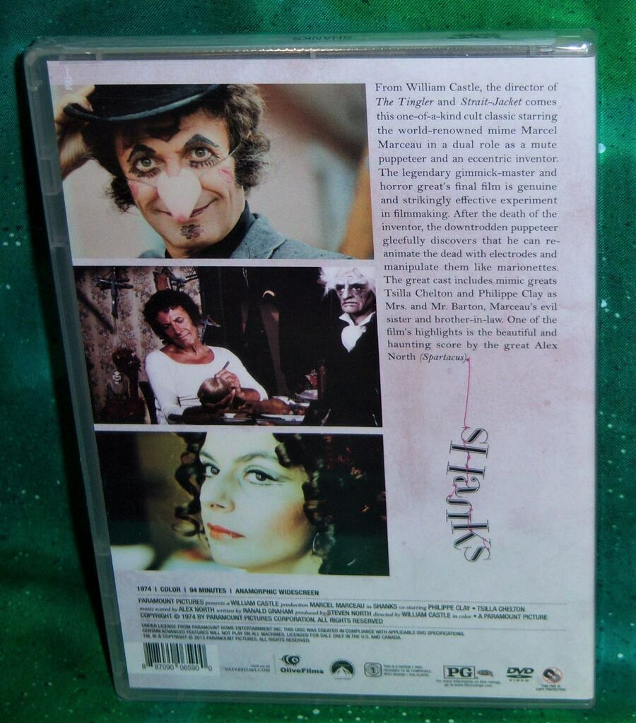 Shanks (DVD, 1974) for sale online | eBay