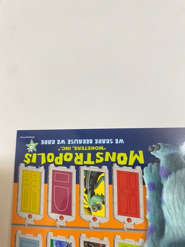 Monsters Inc. Monstropolis Kingdom Hearts Ⅲ Postcard 2019 Square Enix ...