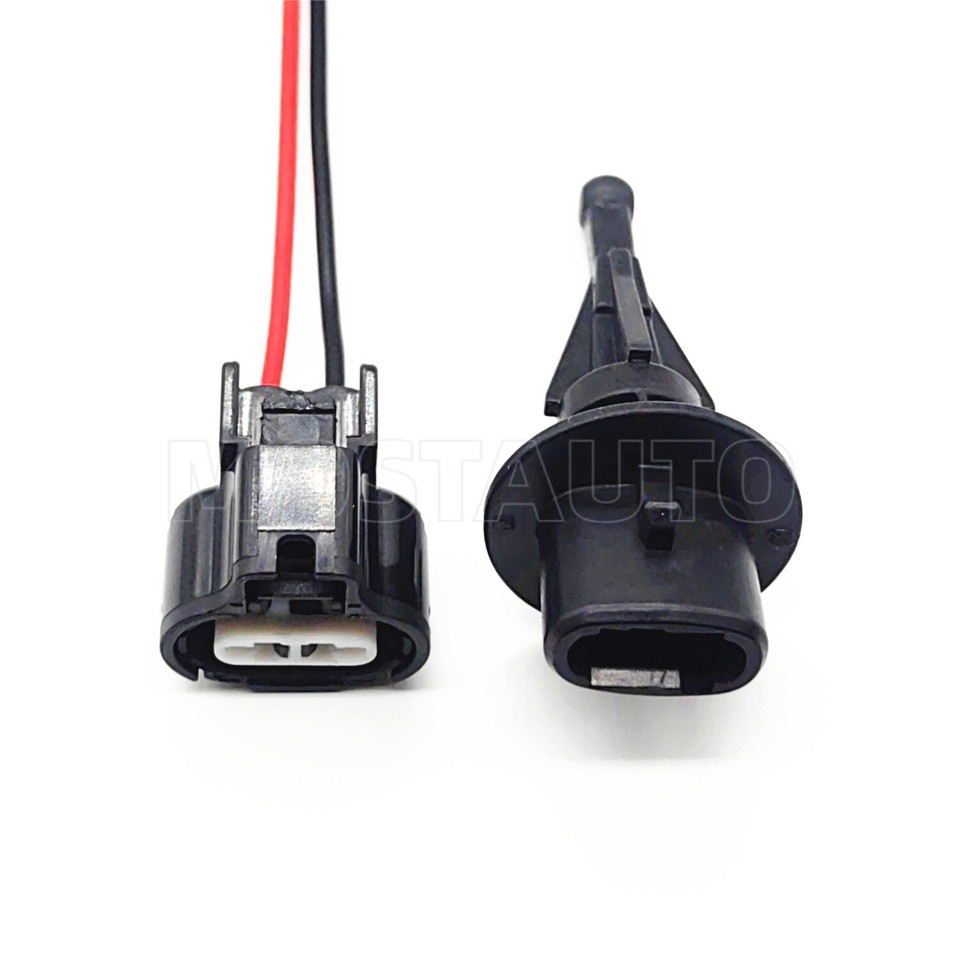 89424-12010 Air Intake Temperature Sensor W Connector For Toyota Mazda ...