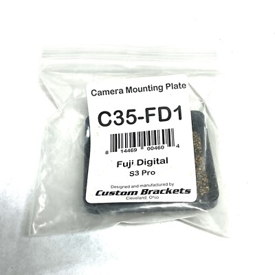 Custom Brackets Camera Mounting Plate C35 - FD1 Fuji Digital NEW Sealed ...