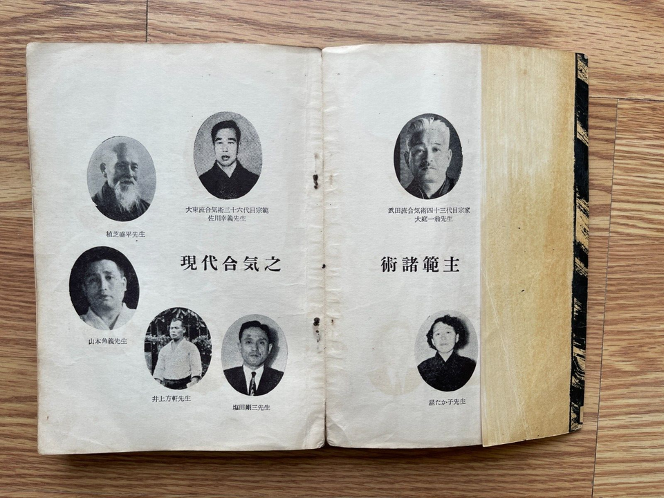 Aiki no Jutsu Book Ichiro Tateyama Daito Ryu Aikijujutsu Book Martial ...