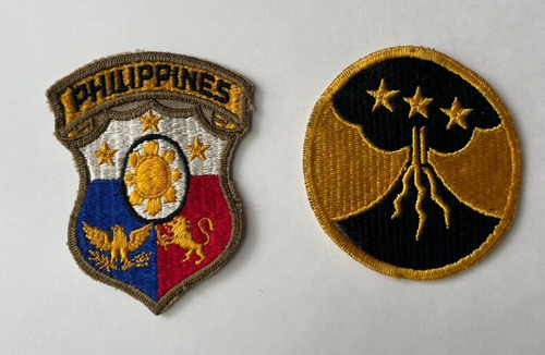 WWII US Army Philippine General Staff and 1st Filipino Infantry Command ...