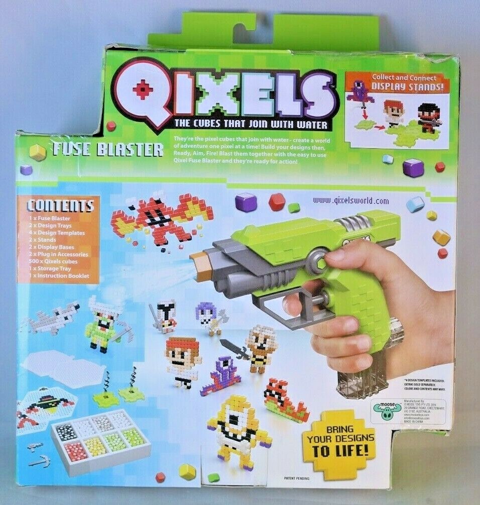 QUIXELS FUSE BLASTER w 500 CUBES THAT JOIN USING WATER CRAFT KIT NEW | eBay