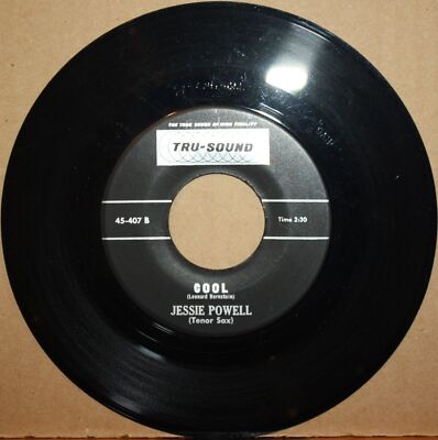 JESSIE POWELL Tonight COOL Soul Jazz 45 on TRU-SOUND 45-407 | eBay
