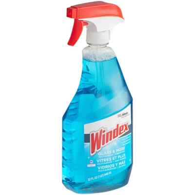 32 oz. Windex Trigger Bottle Commercial Line Original Glass Cleaning ...
