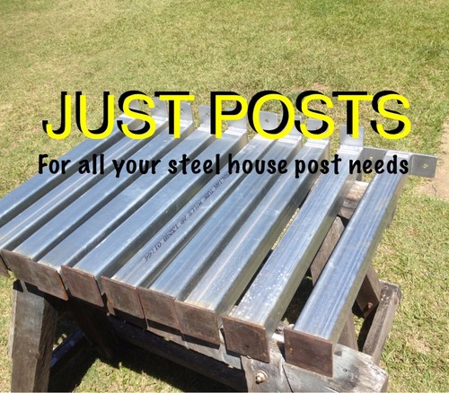 1m Long Adjustable House Post Stump. Fully Welded Australian Made SHS ...