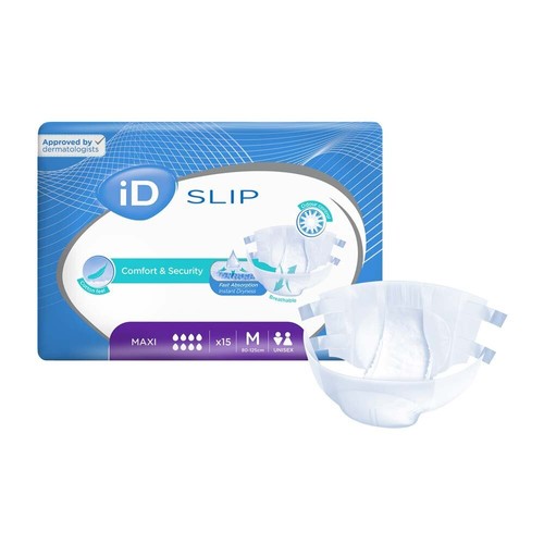 iD Slip Maxi - Medium - Karton (3 x 15 Windeln) | eBay