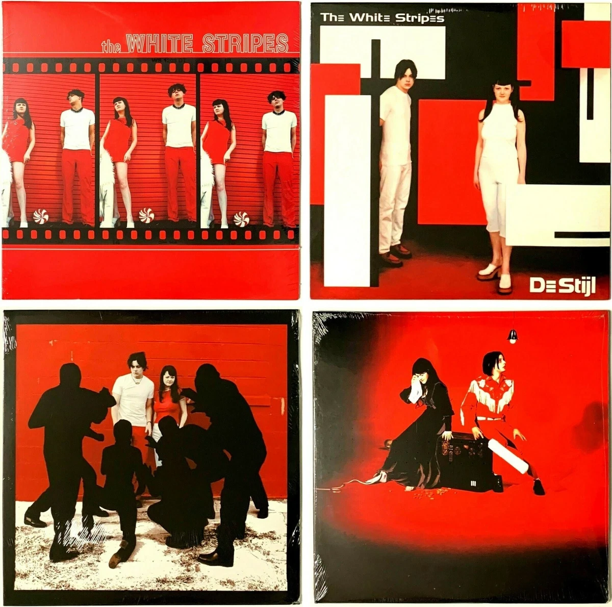 The White Stripes White Blood Cells Album Cover