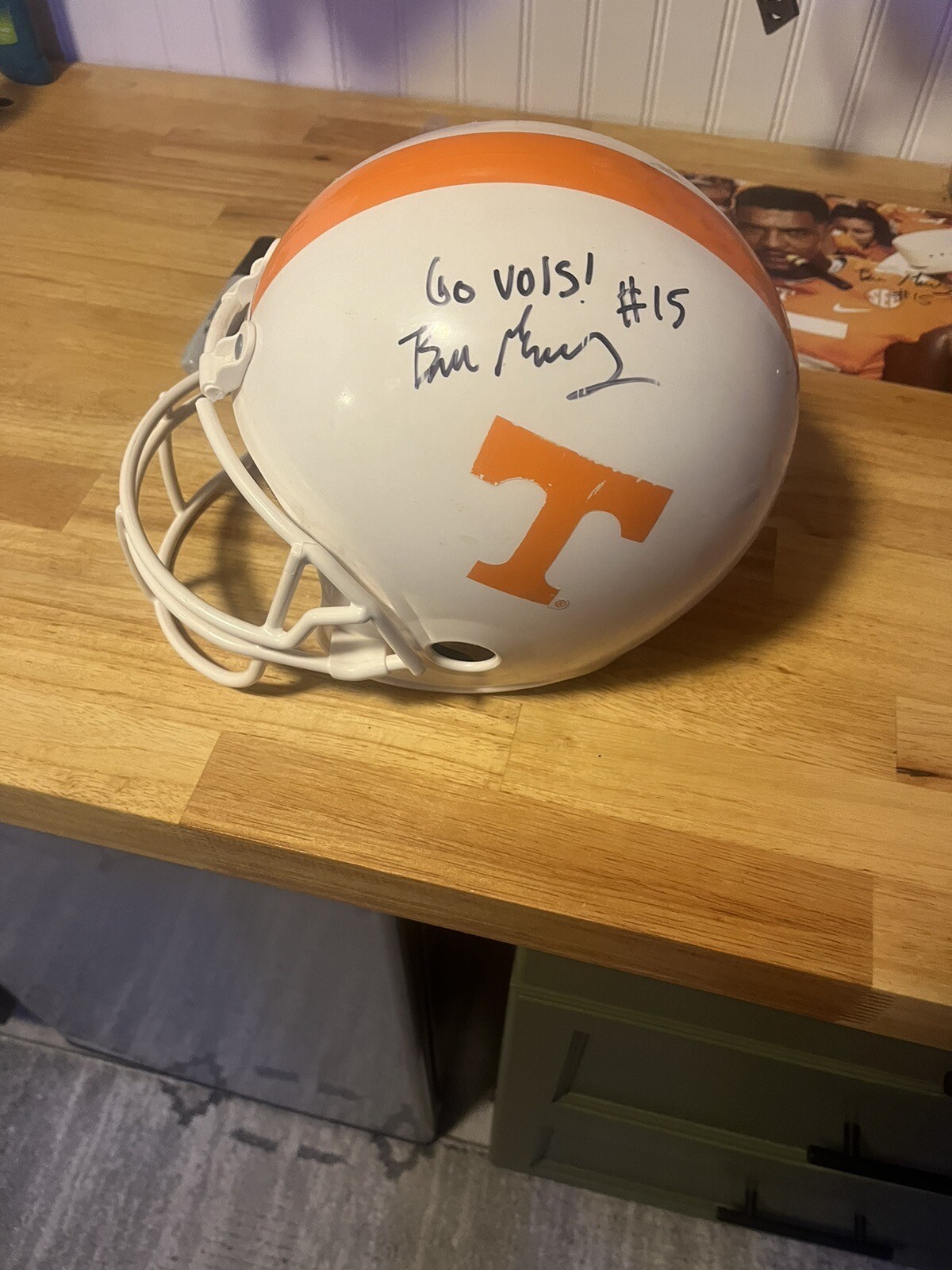 signed football helmet full size authentic nfl | eBay