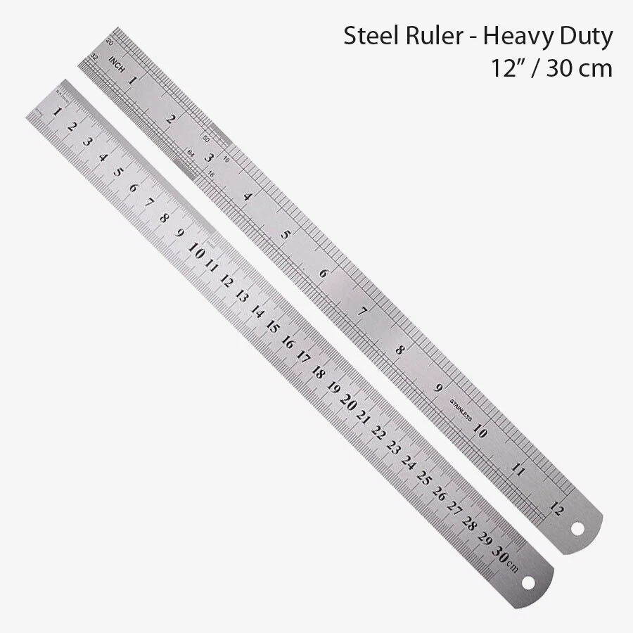 Steel Ruler Drawing