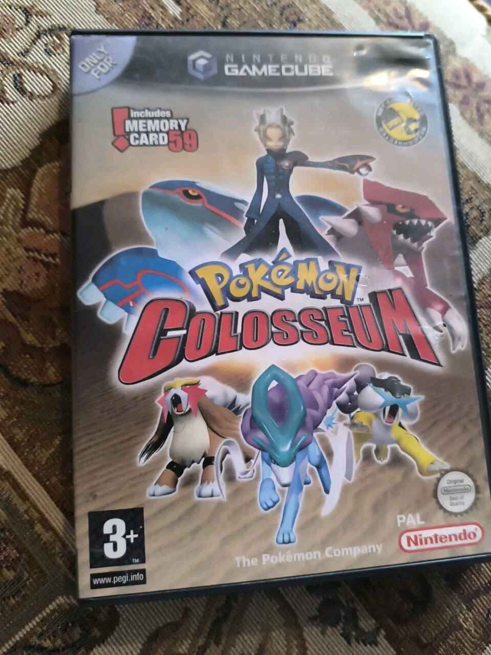 Nintendo Pokemon Colosseum GameCube Case & Game 45496961350 | eBay