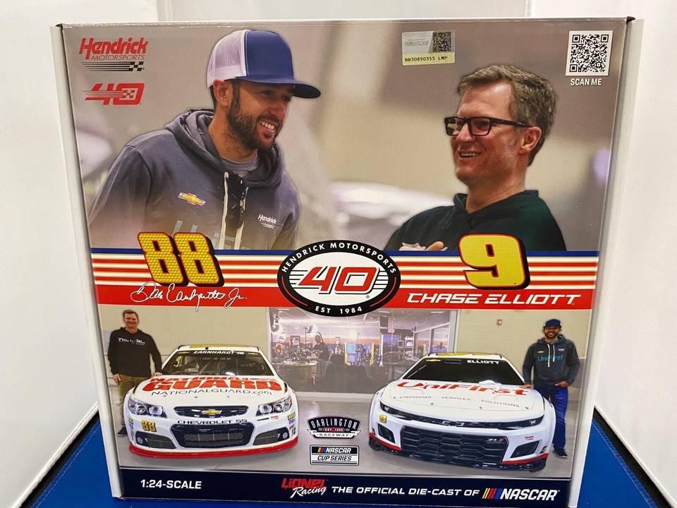Chase Elliott / Dale Jr Darlington 2 car 1:24 scale ARC set | eBay